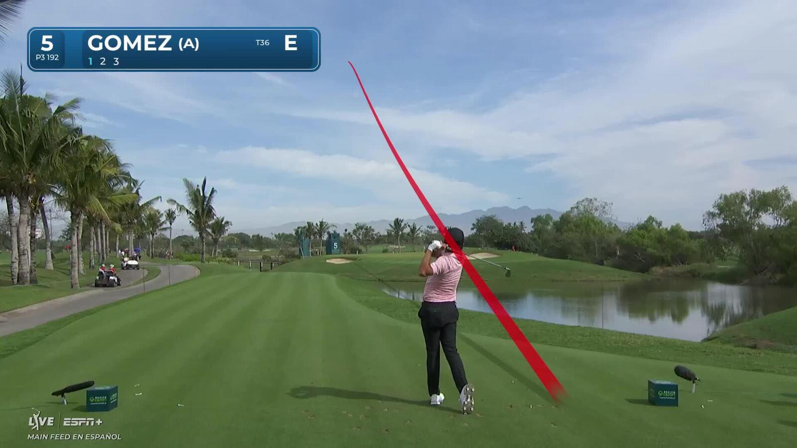 Gerardo Gomez | Round 1 | 5th hole | Shot 1 | 2025 Mexico Open