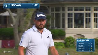 Andrew Novak | Round 4 | 16th hole | Shot 3 | 2025 RBC Heritage