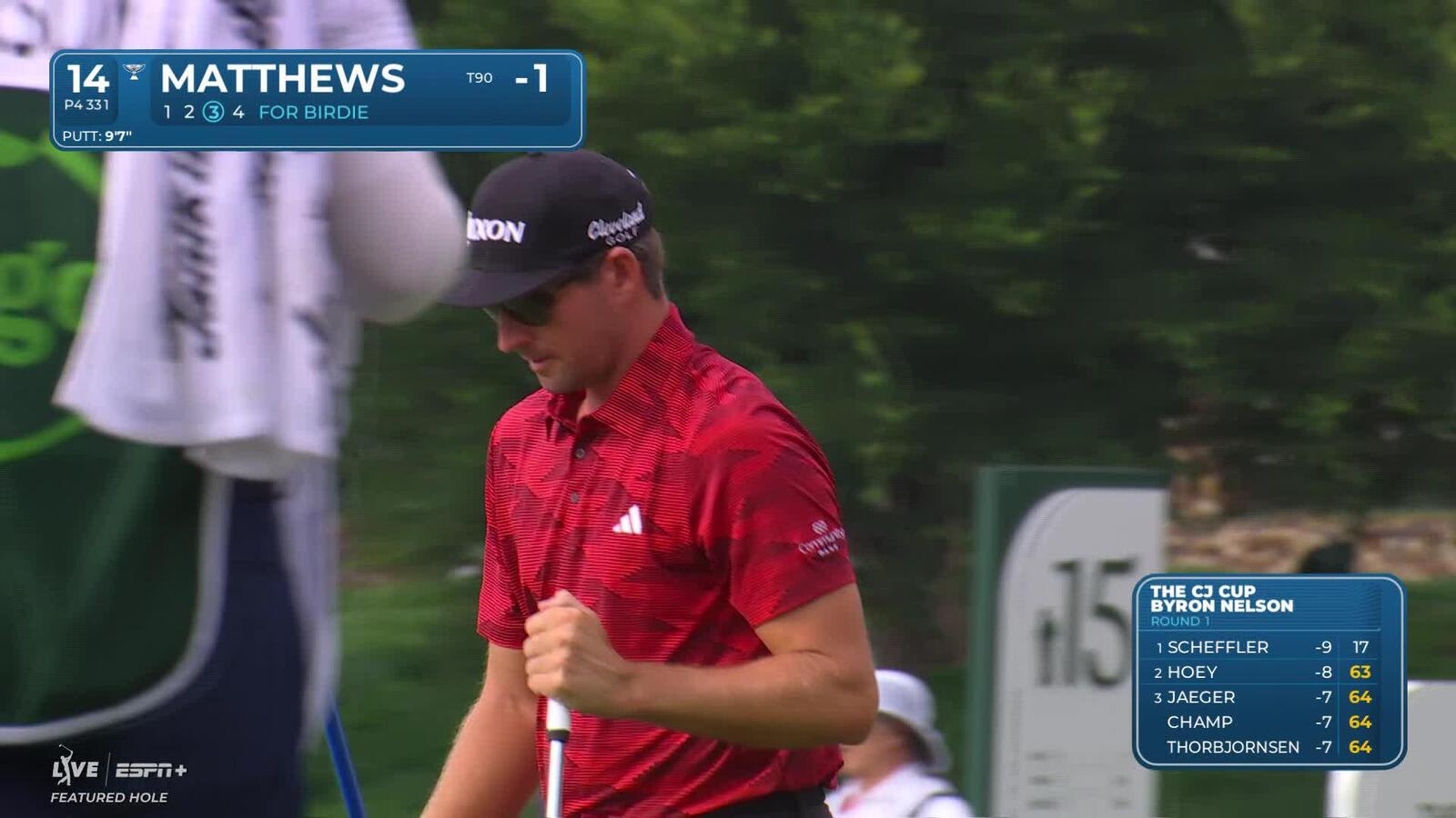 Brandon Matthews | Round 1 | 14th hole | Shot 3 | 2025 THE CJ CUP