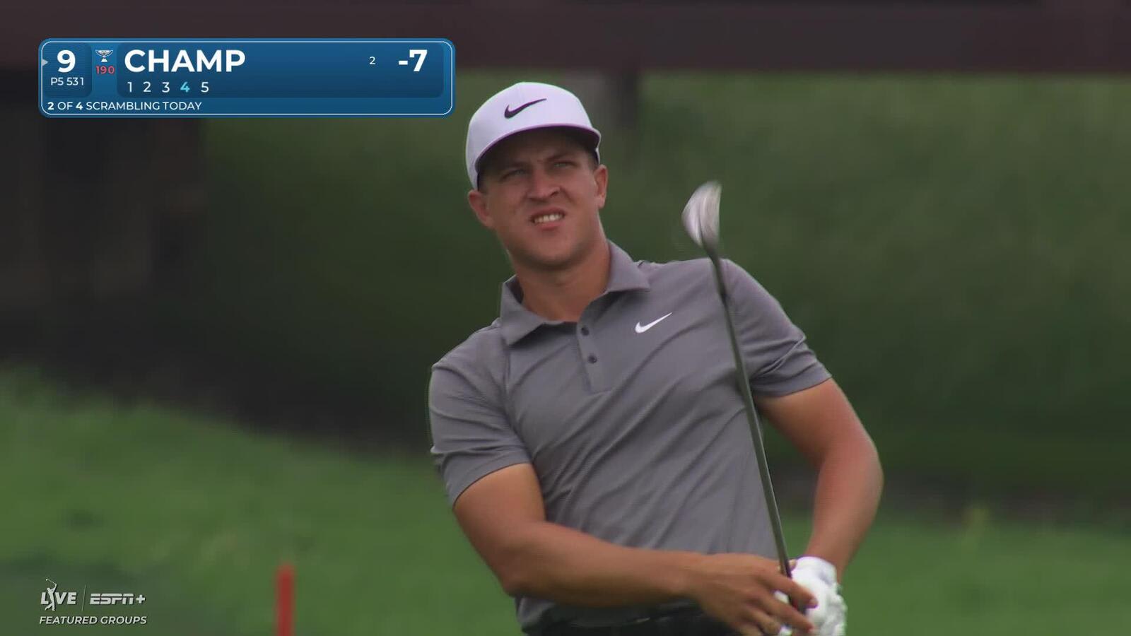 Cameron Champ | Round 1 | 9th hole | Shot 4 | 2025 THE CJ CUP