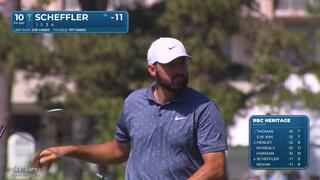 Scottie Scheffler | Round 3 | 7th hole | Shot 2 | 2025 RBC Heritage