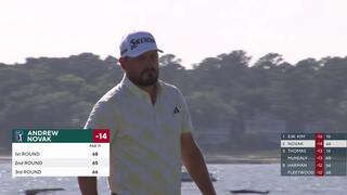 Andrew Novak | Round 3 | 18th hole | Shot 2 | 2025 RBC Heritage