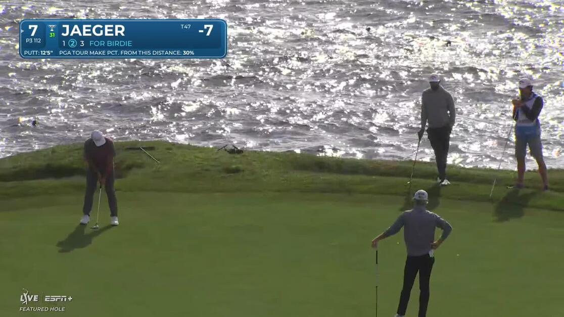 Stephan Jaeger | Round 4 | 7th hole | Shot 2 | 2025 AT&T Pebble Beach