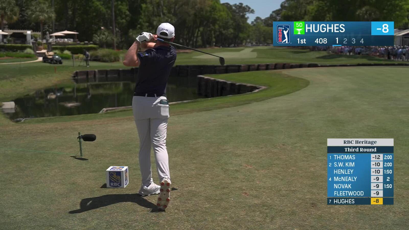Mackenzie Hughes | Round 3 | 1st hole | Shot 1 | 2025 RBC Heritage