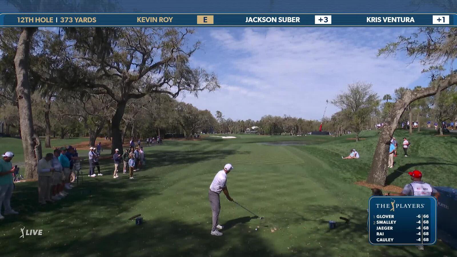 Kevin Roy | Round 1 | 12th hole | Shot 1 | 2025 THE PLAYERS