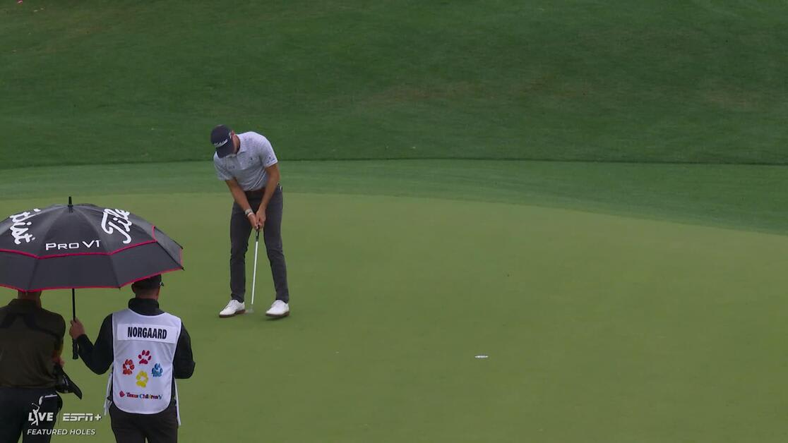 Matthew Riedel | Round 1 | 9th hole | Shot 2 | 2025 Houston Open