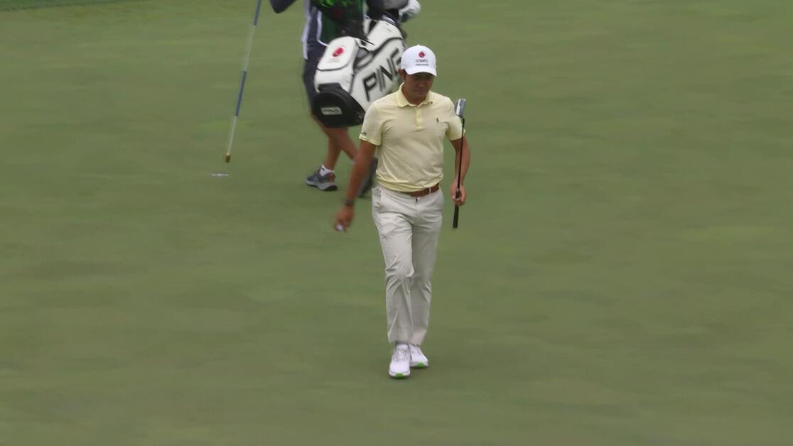 Takumi Kanaya | Round 1 | 4th hole | Shot 3 | 2025 THE CJ CUP