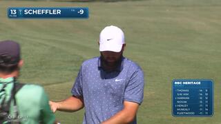 Scottie Scheffler | Round 3 | 7th hole | Shot 2 | 2025 RBC Heritage
