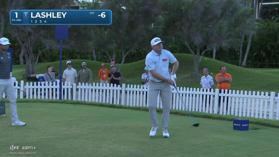 Nate Lashley | Round 4 | 1st hole | Shot 1 | 2025 Sony Open