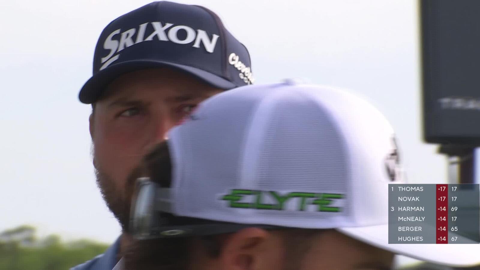 Andrew Novak | Round 4 | 18th hole | Shot 1 | 2025 RBC Heritage