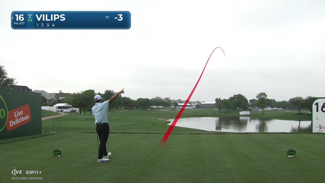 Karl Vilips | Round 1 | 16th hole | Shot 1 | 2025 THE CJ CUP