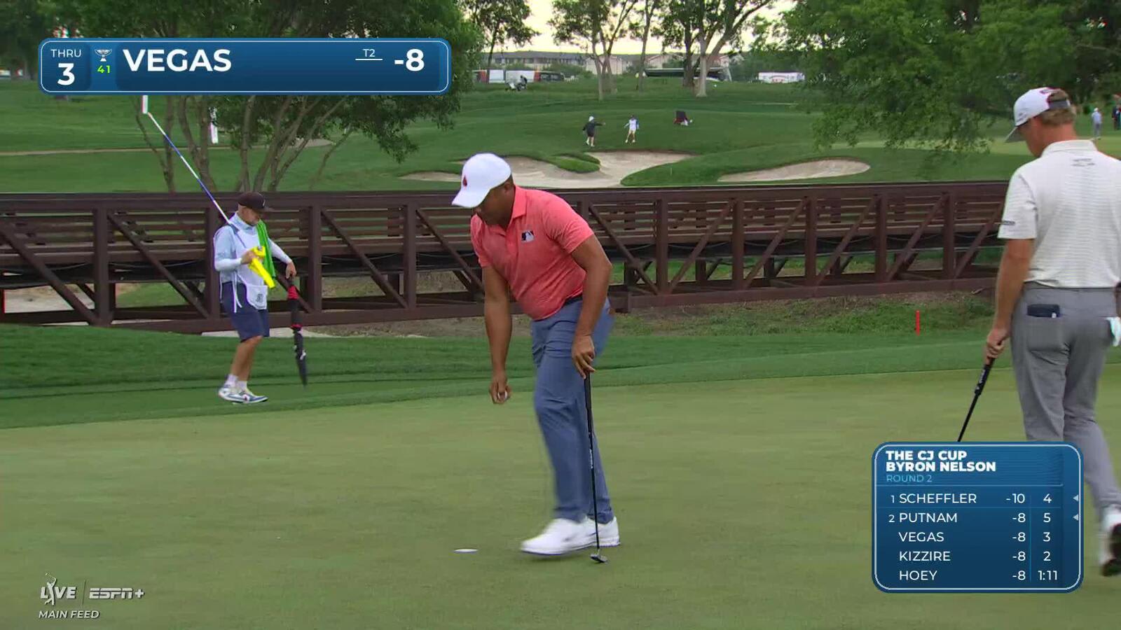 Jhonattan Vegas | Round 2 | 3rd hole | Shot 4 | 2025 THE CJ CUP