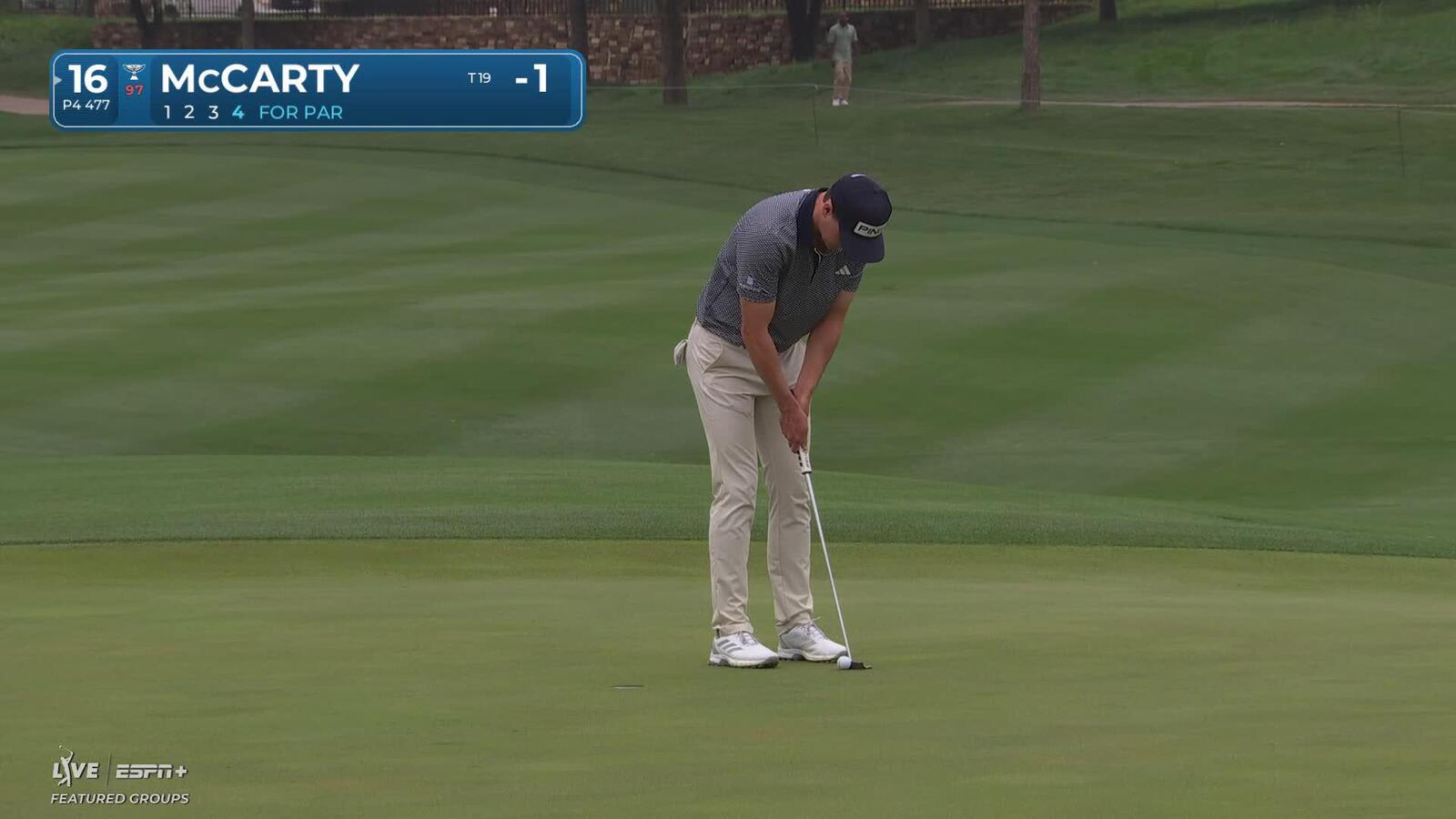 Matt McCarty | Round 1 | 16th hole | Shot 4 | 2025 THE CJ CUP