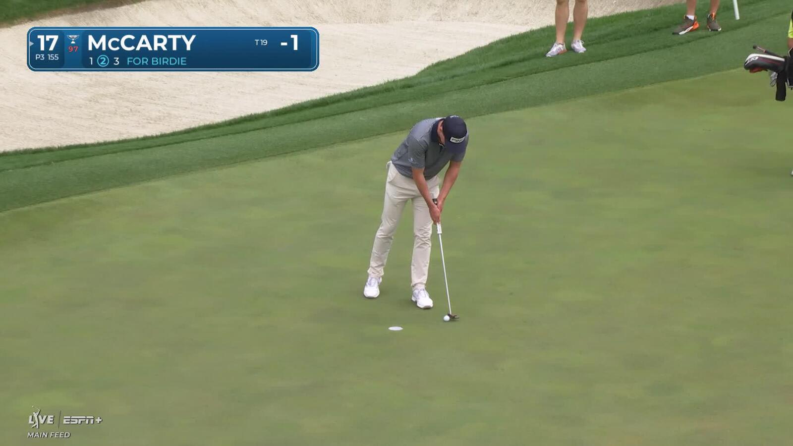 Matt McCarty | Round 1 | 17th hole | Shot 2 | 2025 THE CJ CUP