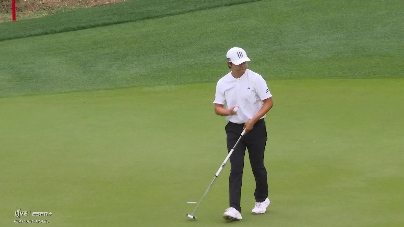 Kaito Onishi | Round 2 | 2nd hole | Shot 2 | 2025 Houston Open