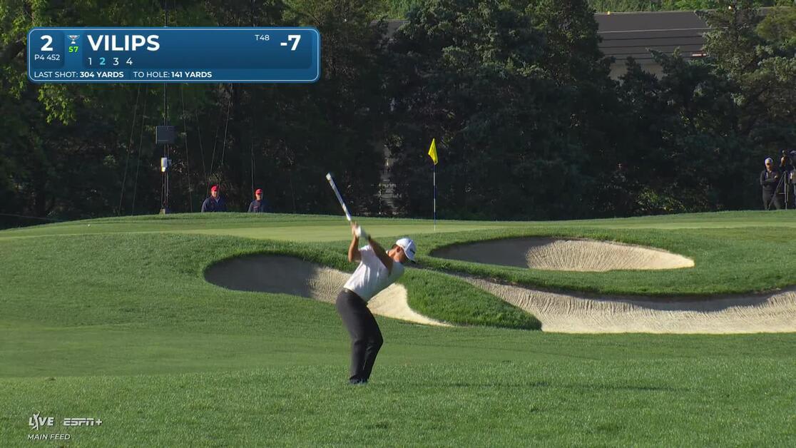 Karl Vilips | Round 4 | 2nd hole | Shot 2 | 2025 THE CJ CUP