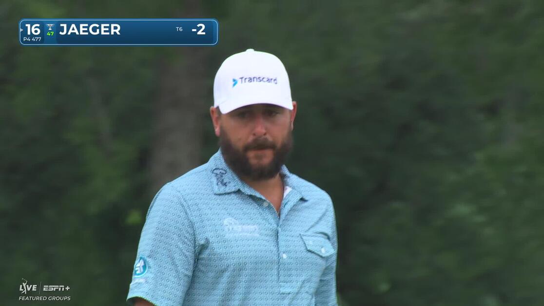 Stephan Jaeger | Round 1 | 16th hole | Shot 4 | 2025 THE CJ CUP