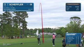Scottie Scheffler | Round 2 | 17th hole | Shot 1 | 2025 Houston Open