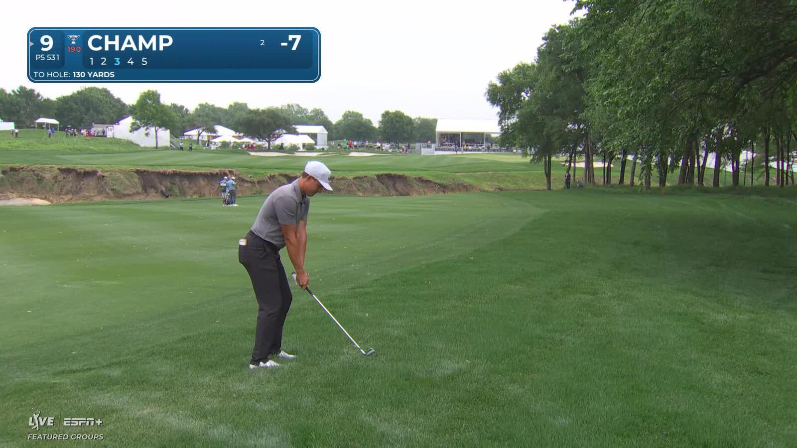 Cameron Champ | Round 1 | 9th hole | Shot 3 | 2025 THE CJ CUP