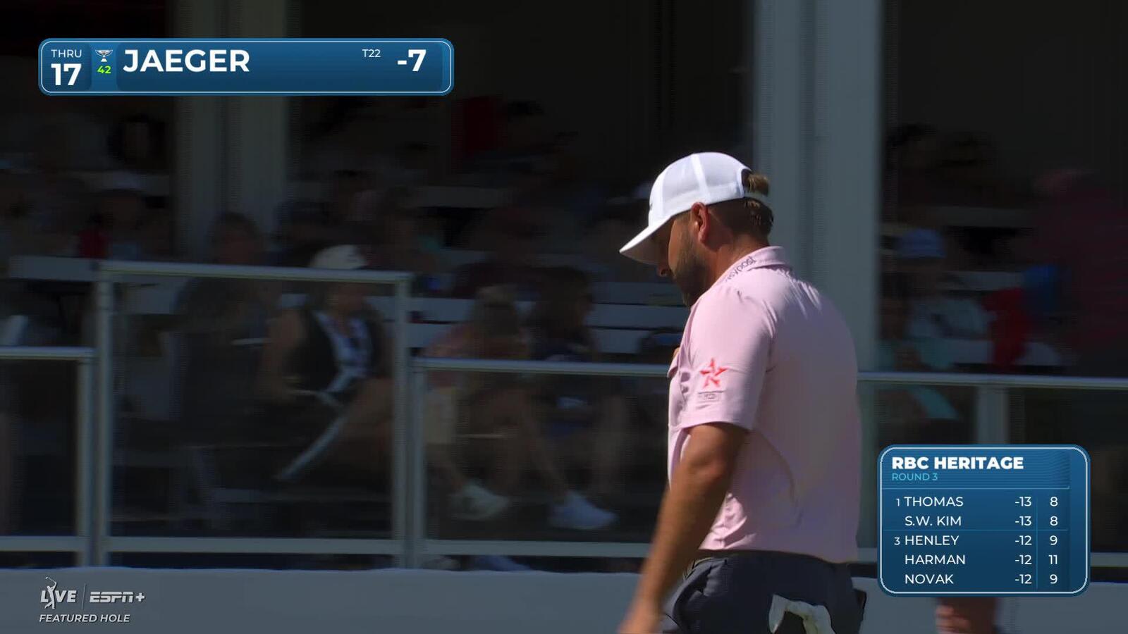 Stephan Jaeger | Round 3 | 17th hole | Shot 2 | 2025 RBC Heritage