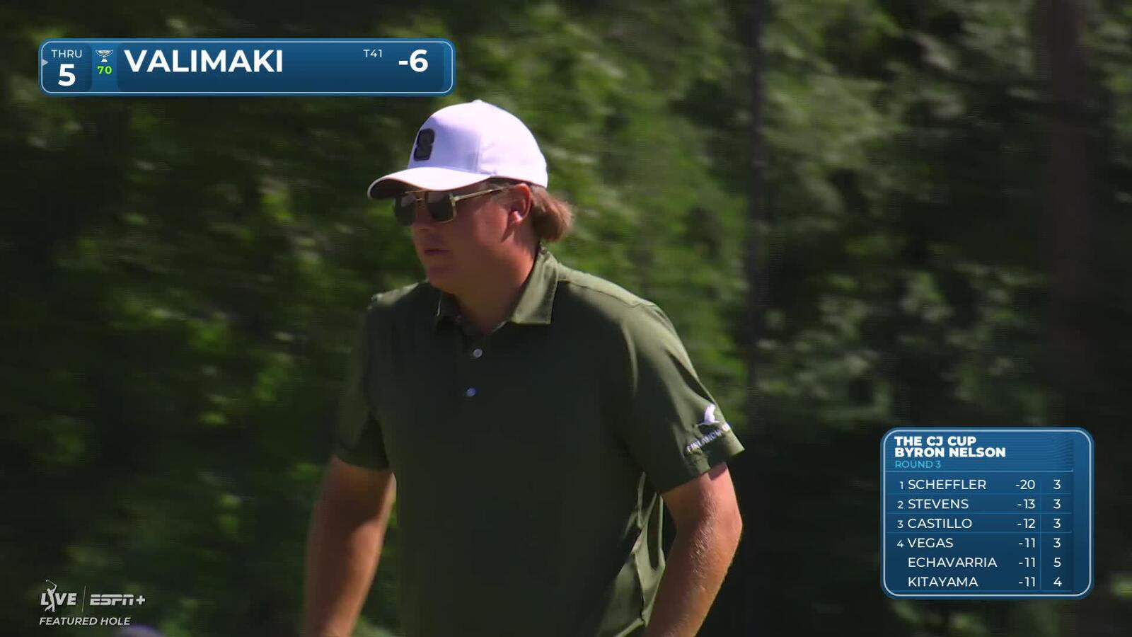 Sami Valimaki | Round 3 | 14th hole | Shot 4 | 2025 THE CJ CUP