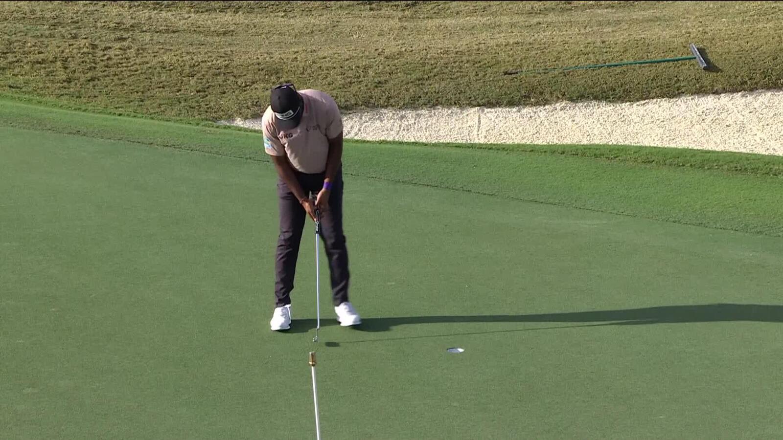 Sahith Theegala | Round 3 | 14th hole | Shot 3 | 2024 Hero World Challenge