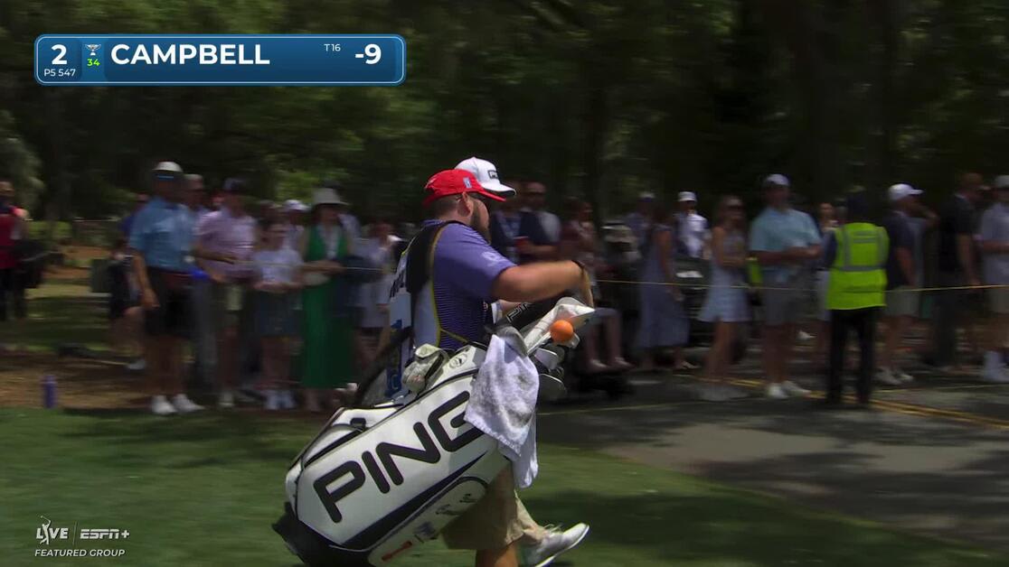 Brian Campbell | Round 4 | 2nd hole | Shot 1 | 2025 RBC Heritage