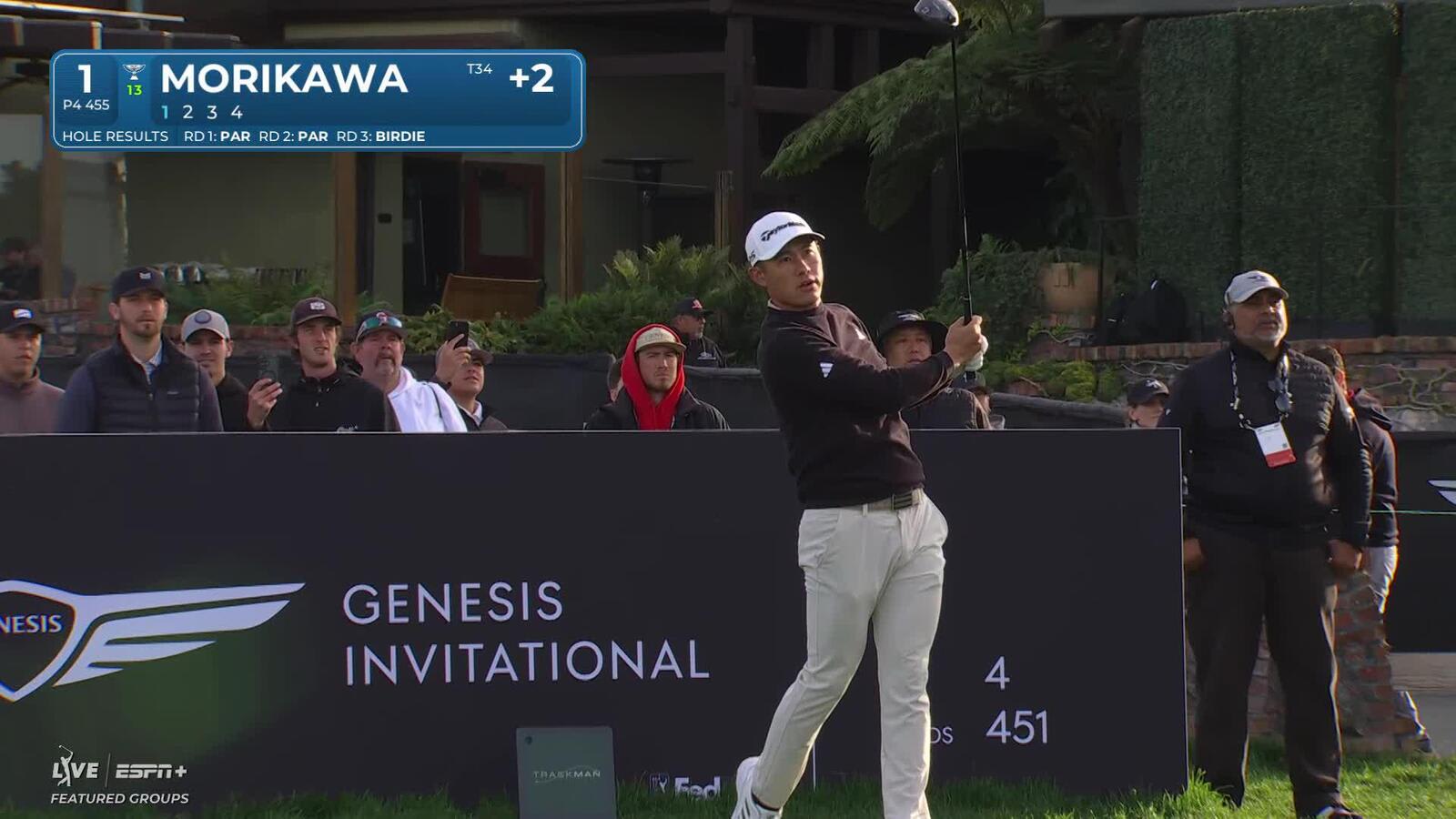 Collin Morikawa | Round 4 | 1st hole | Shot 1 | 2025 Genesis