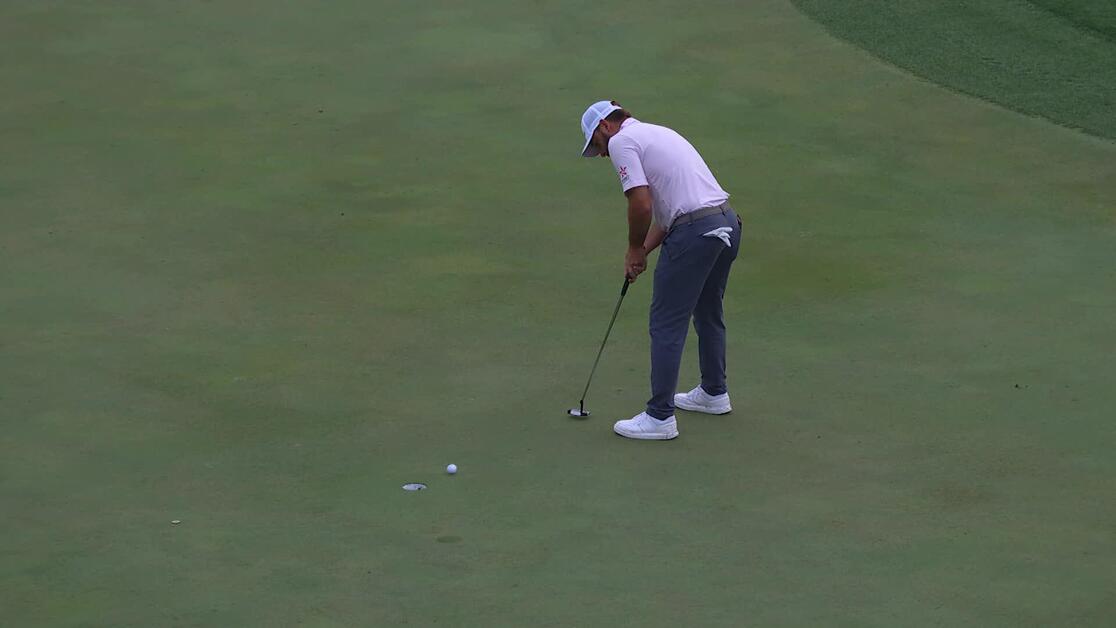 Stephan Jaeger | Round 2 | 4th hole | Shot 4 | 2025 THE CJ CUP