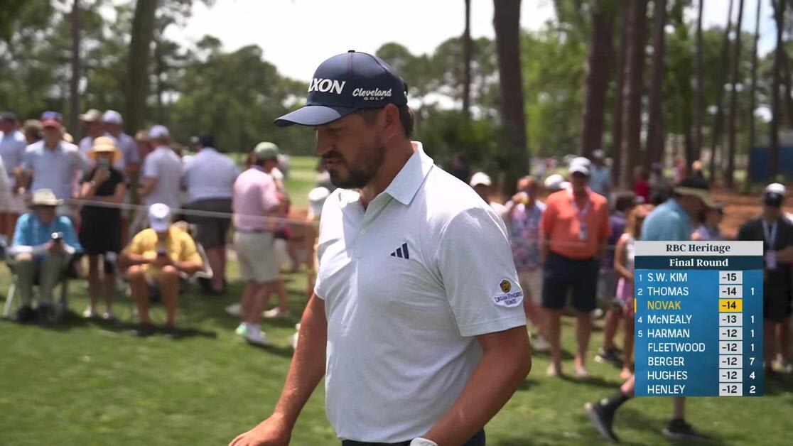 Andrew Novak | Round 4 | 1st hole | Shot 2 | 2025 RBC Heritage