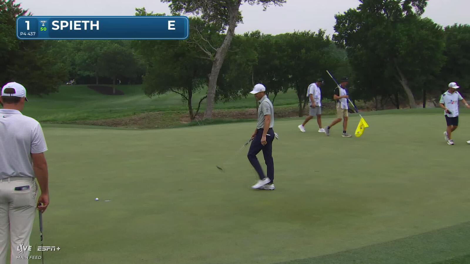 Jordan Spieth | Round 1 | 1st hole | Shot 4 | 2025 THE CJ CUP