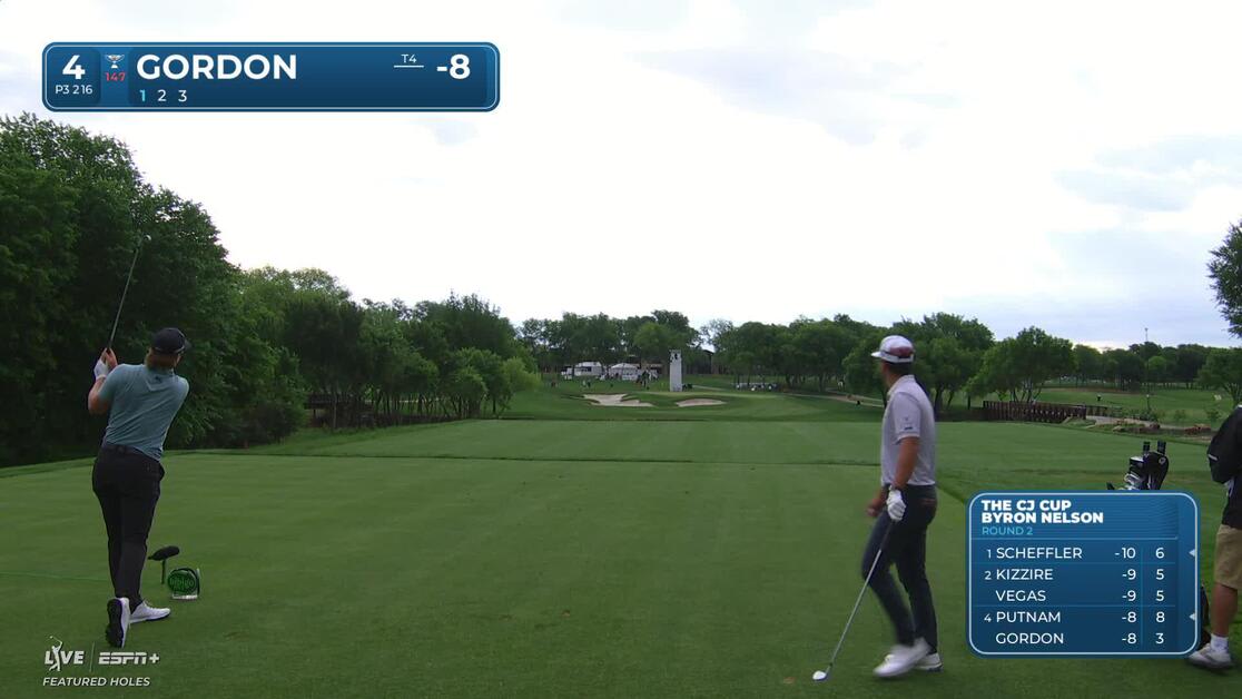 Will Gordon | Round 2 | 4th hole | Shot 1 | 2025 THE CJ CUP