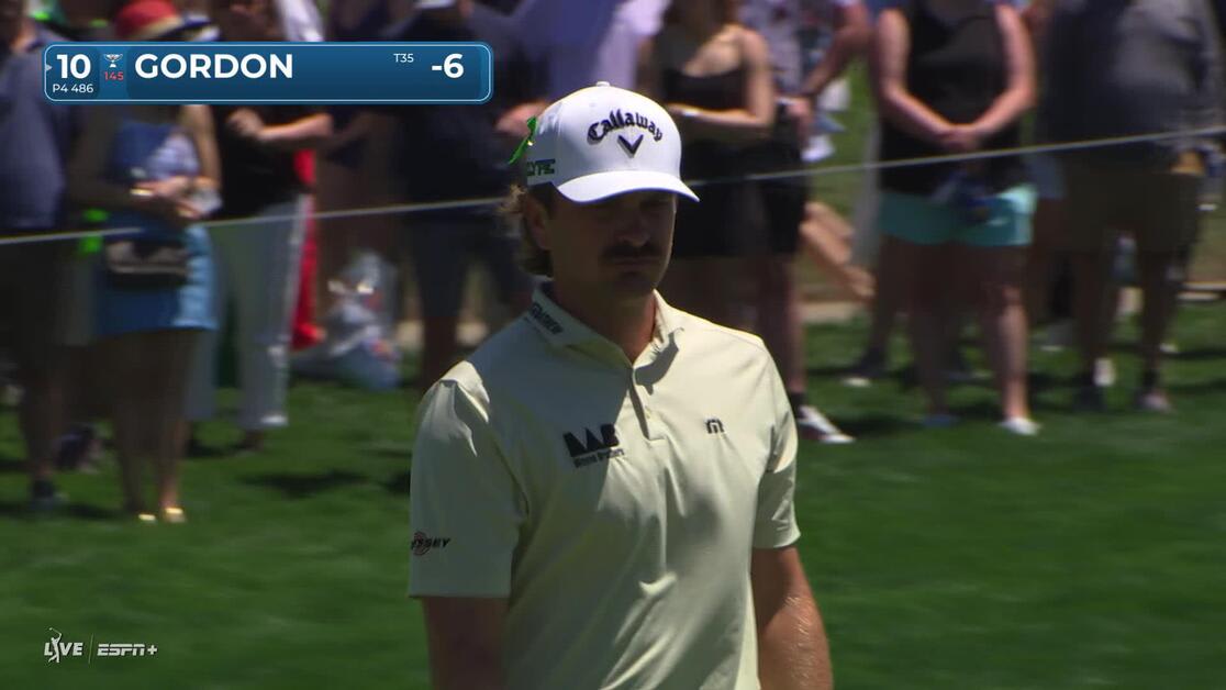 Will Gordon | Round 3 | 10th hole | Shot 4 | 2025 THE CJ CUP