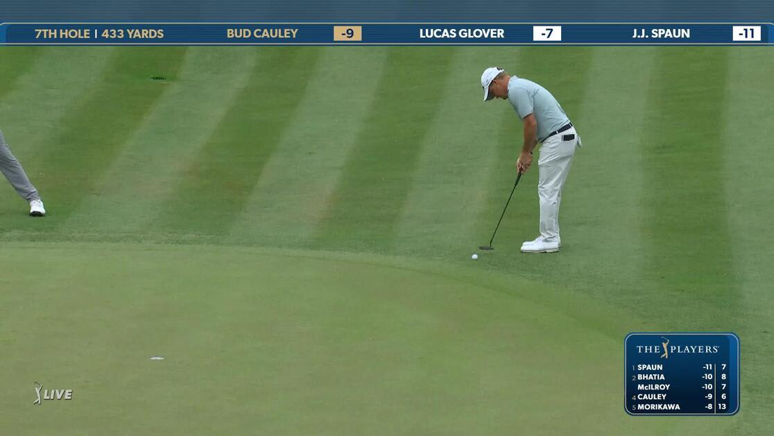 Bud Cauley | Round 4 | 7th hole | Shot 4 | 2025 THE PLAYERS