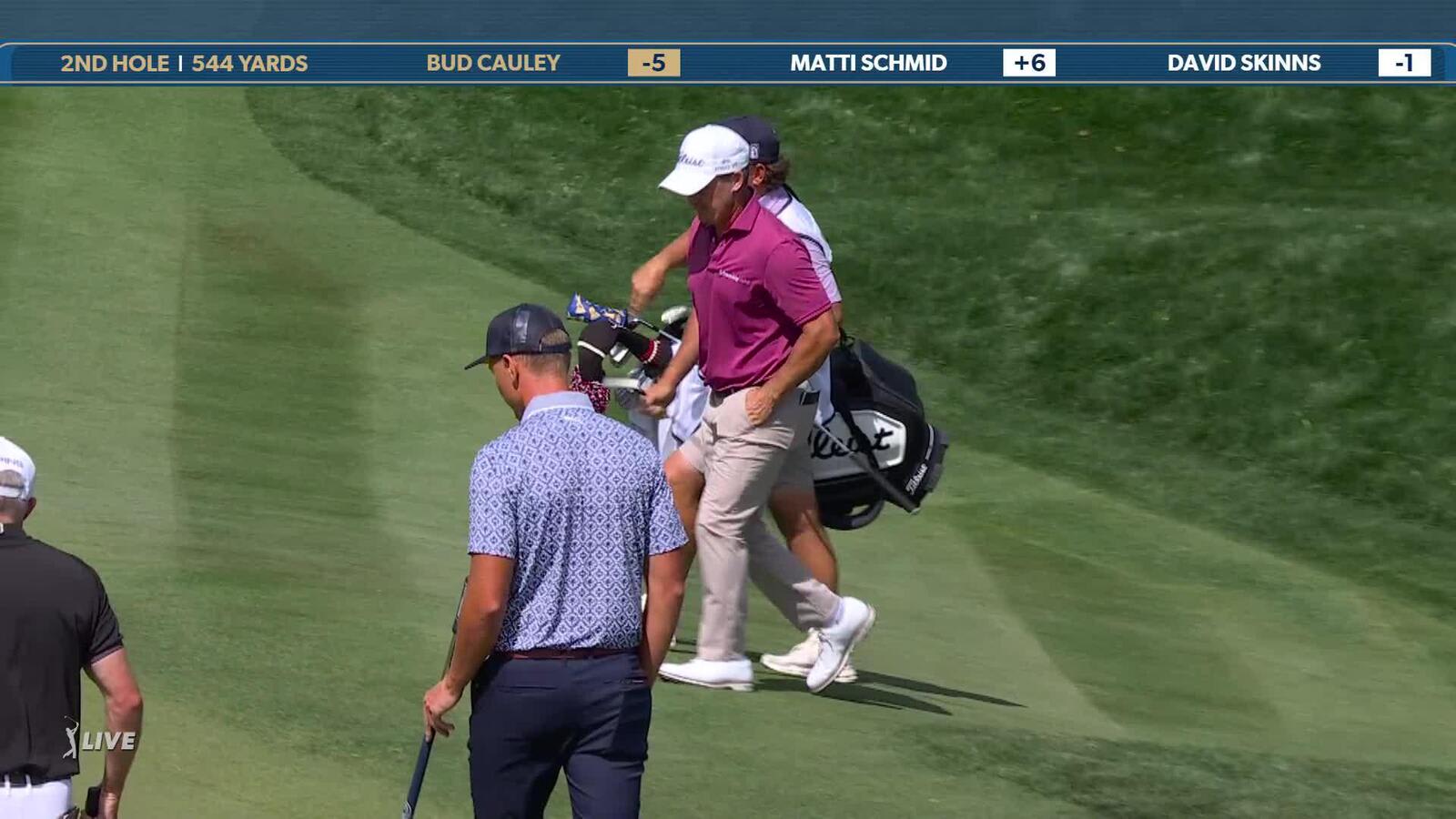 Bud Cauley | Round 2 | 2nd hole | Shot 3 | 2025 THE PLAYERS