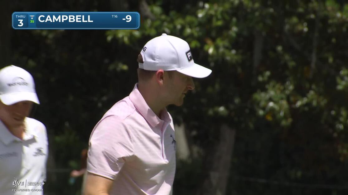 Brian Campbell | Round 4 | 3rd hole | Shot 4 | 2025 RBC Heritage