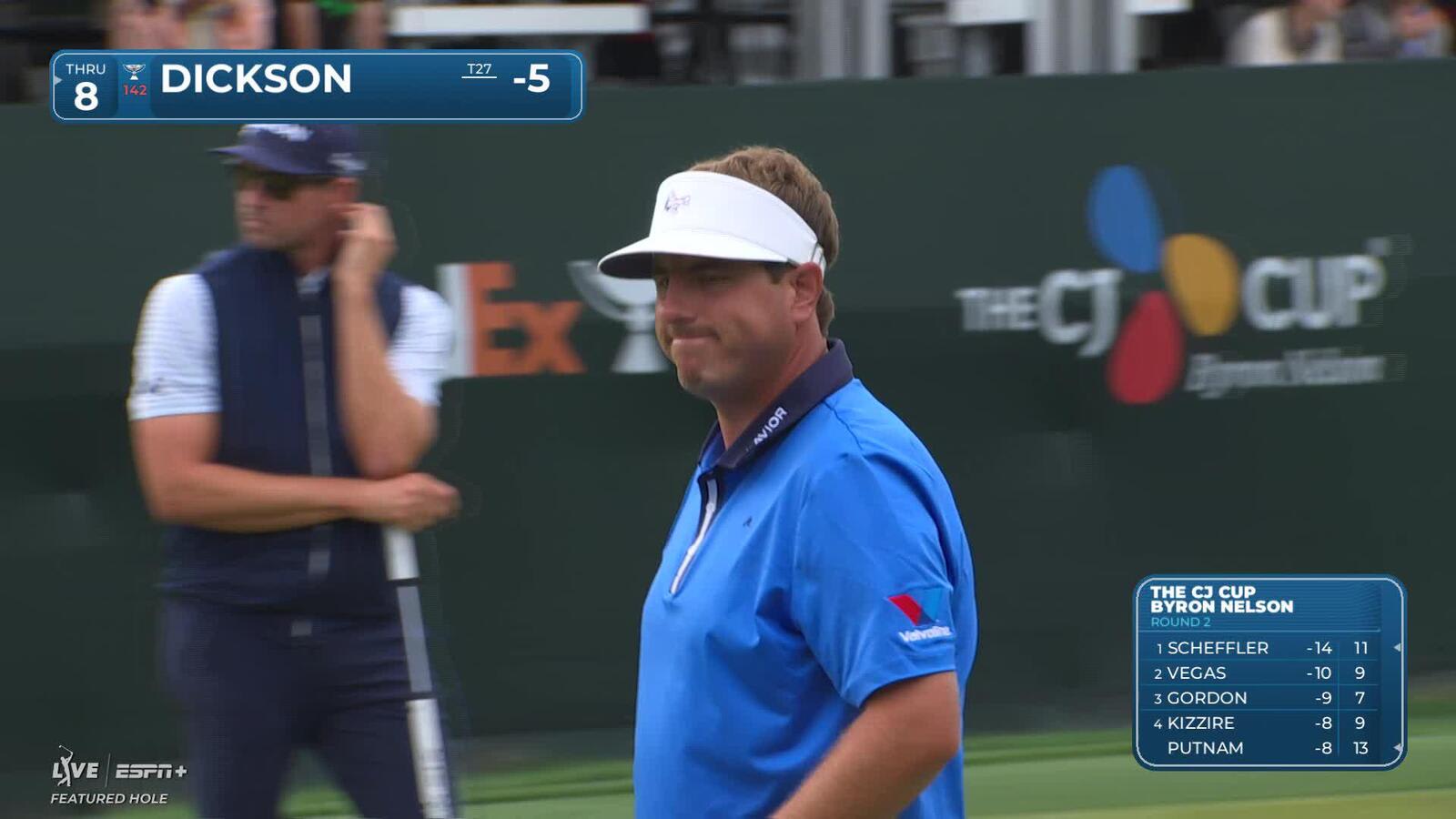 Taylor Dickson | Round 2 | 17th hole | Shot 4 | 2025 THE CJ CUP