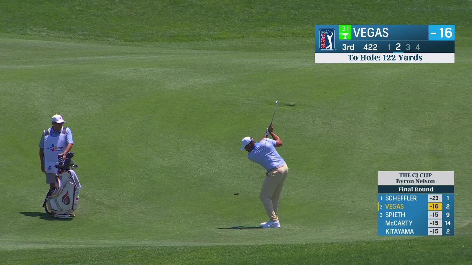 Jhonattan Vegas | Round 4 | 3rd hole | Shot 2 | 2025 THE CJ CUP