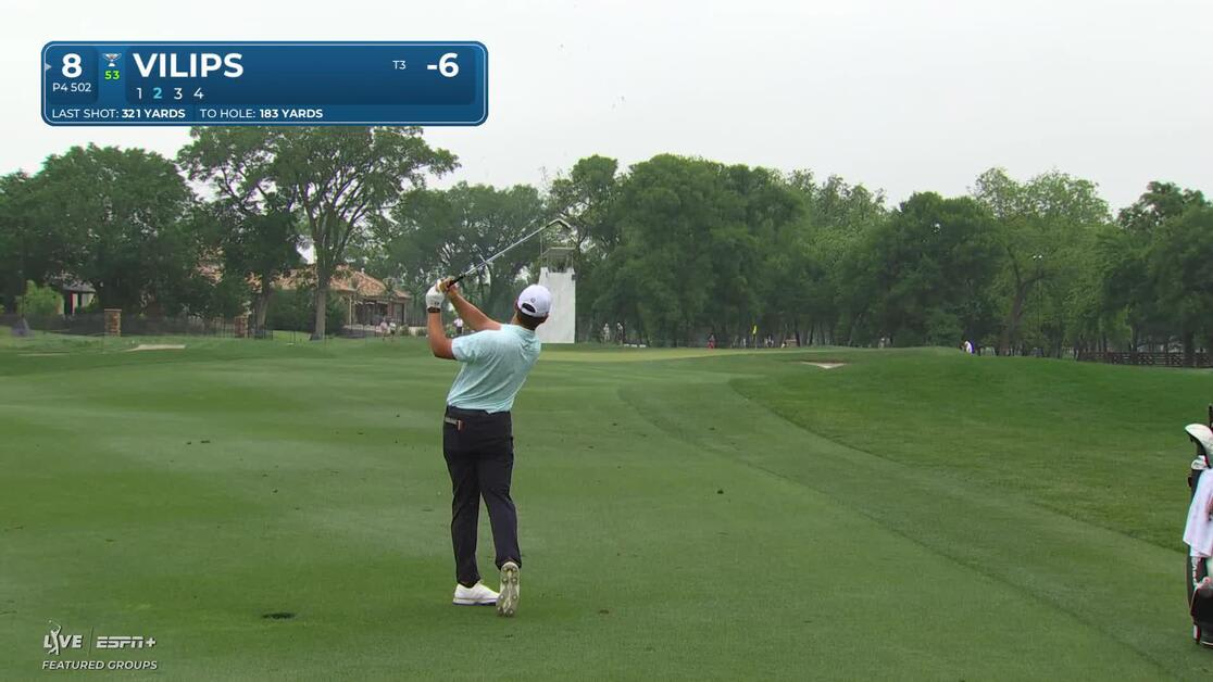 Karl Vilips | Round 1 | 8th hole | Shot 2 | 2025 THE CJ CUP