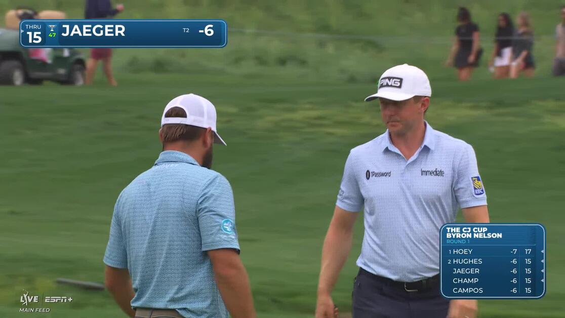 Stephan Jaeger | Round 1 | 6th hole | Shot 3 | 2025 THE CJ CUP