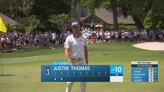 Justin Thomas | Round 2 | 1st hole | Shot 2 | 2025 RBC Heritage