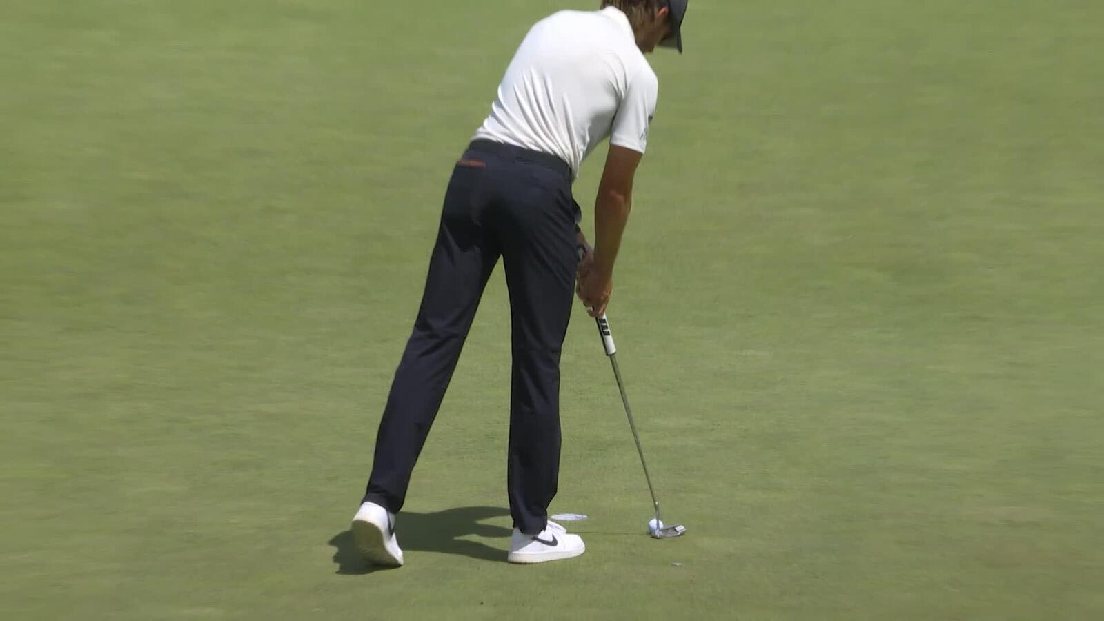 Patrick Rodgers | Round 1 | 3rd hole | Shot 3 | 2025 Truist Championship