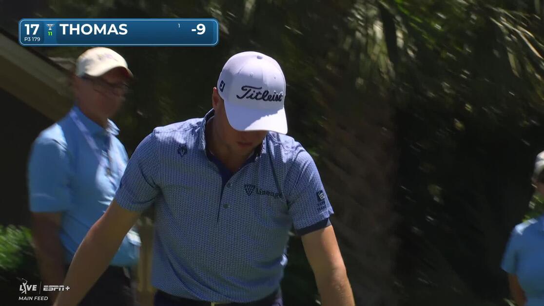 Justin Thomas | Round 1 | 17th hole | Shot 1 | 2025 RBC Heritage