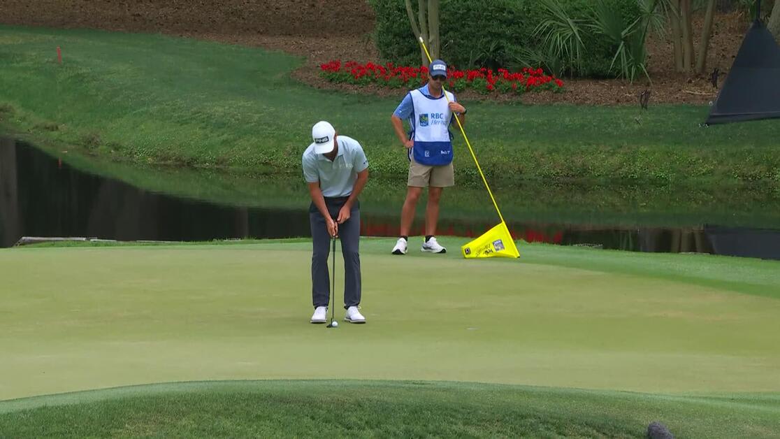 Austin Eckroat | 2024 RBC Heritage | Round 4 | 4th hole | Shot 3