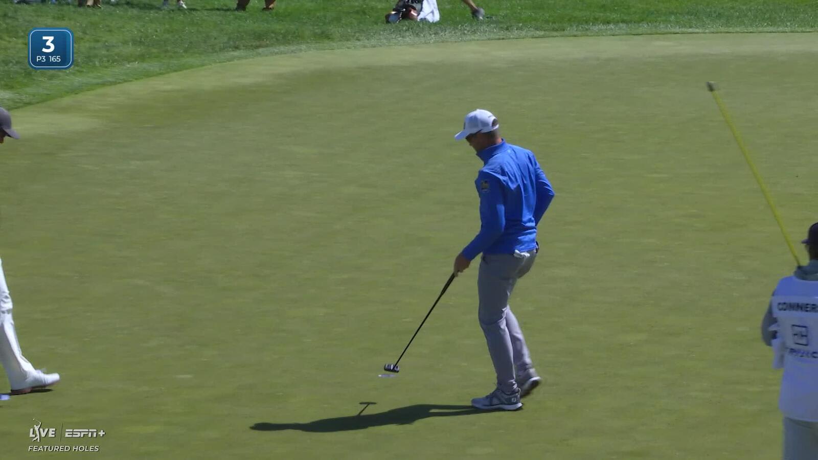 Corey Conners | Round 3 | 3rd hole | Shot 3 | 2025 Truist Championship