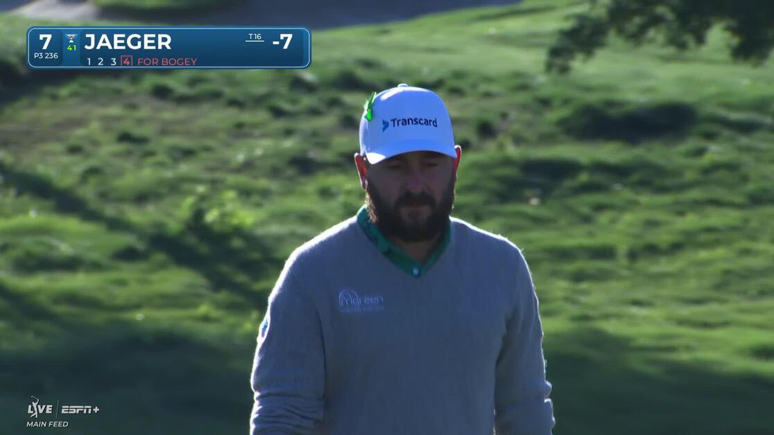 Stephan Jaeger | Round 2 | 7th hole | Shot 5 | 2025 THE CJ CUP
