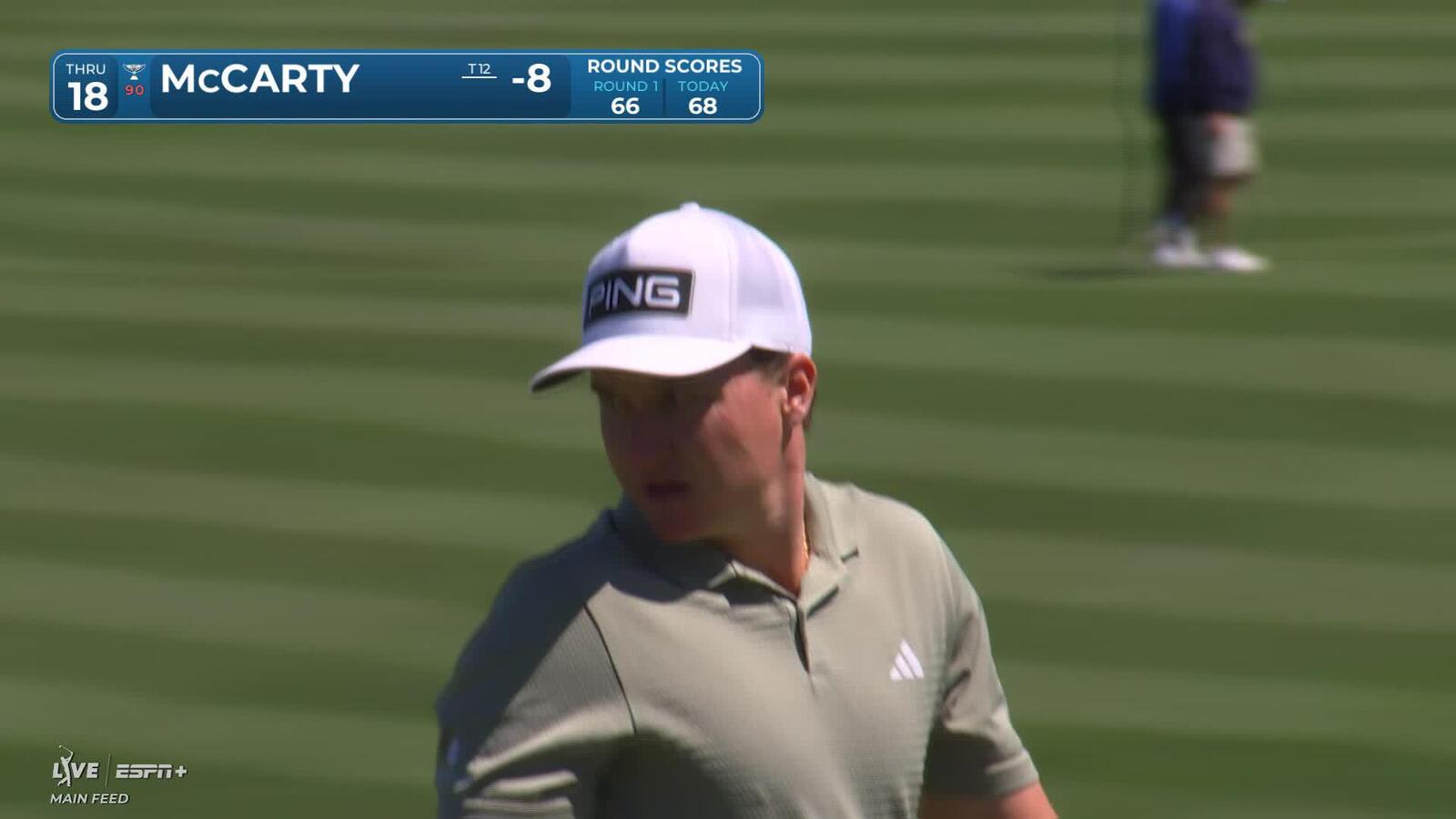 Matt McCarty | Round 2 | 18th hole | Shot 4 | 2025 THE CJ CUP