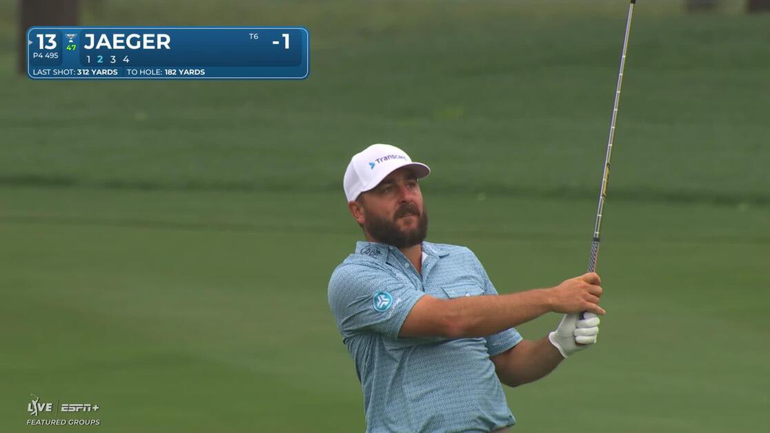Stephan Jaeger | Round 1 | 13th hole | Shot 2 | 2025 THE CJ CUP