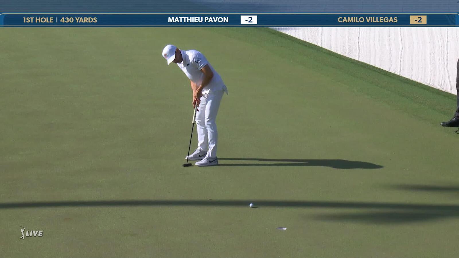 Camilo Villegas | Round 3 | 1st hole | Shot 4 | 2025 THE PLAYERS