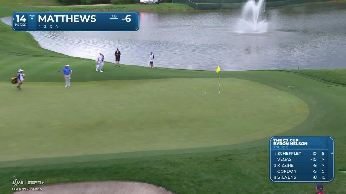 Brandon Matthews | Round 2 | 14th hole | Shot 2 | 2025 THE CJ CUP